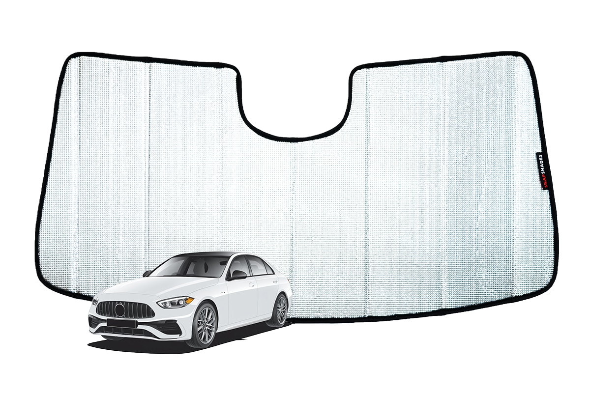 Mercedes-Benz CLS-Class 3rd Generation Front Windscreen Sun Snap Shades ...
