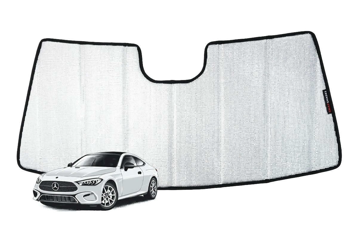 Mercedes-Benz CLE Coupe/Cabriolet Front Windscreen Sun Snap Shades ...