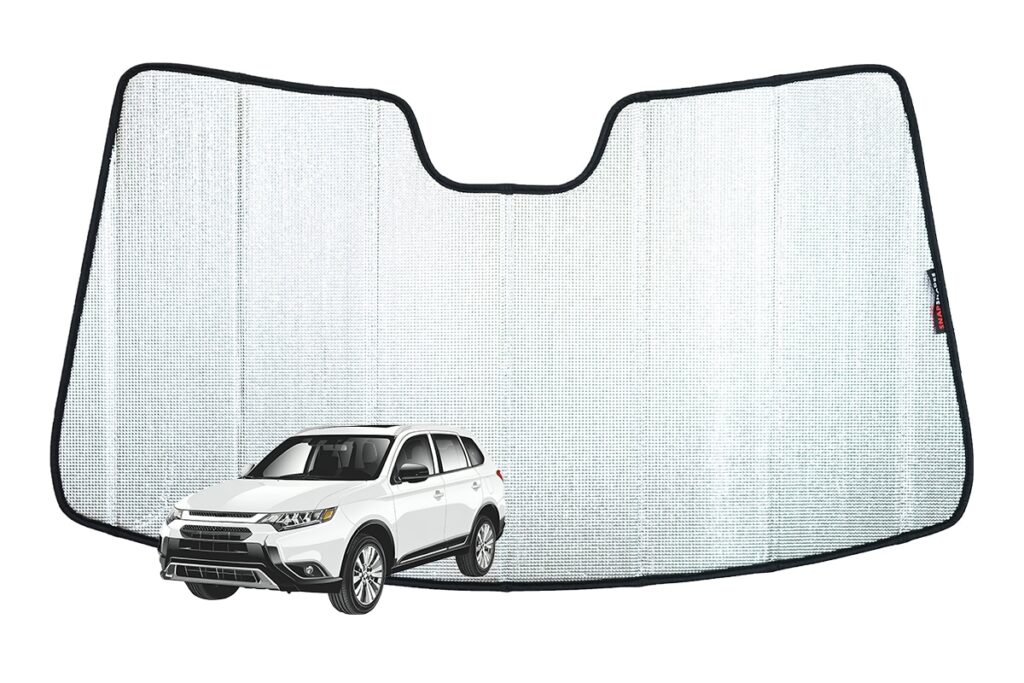 Mitsubishi Outlander 3rd Generation Front Windscreen Sun Snap Shades ...