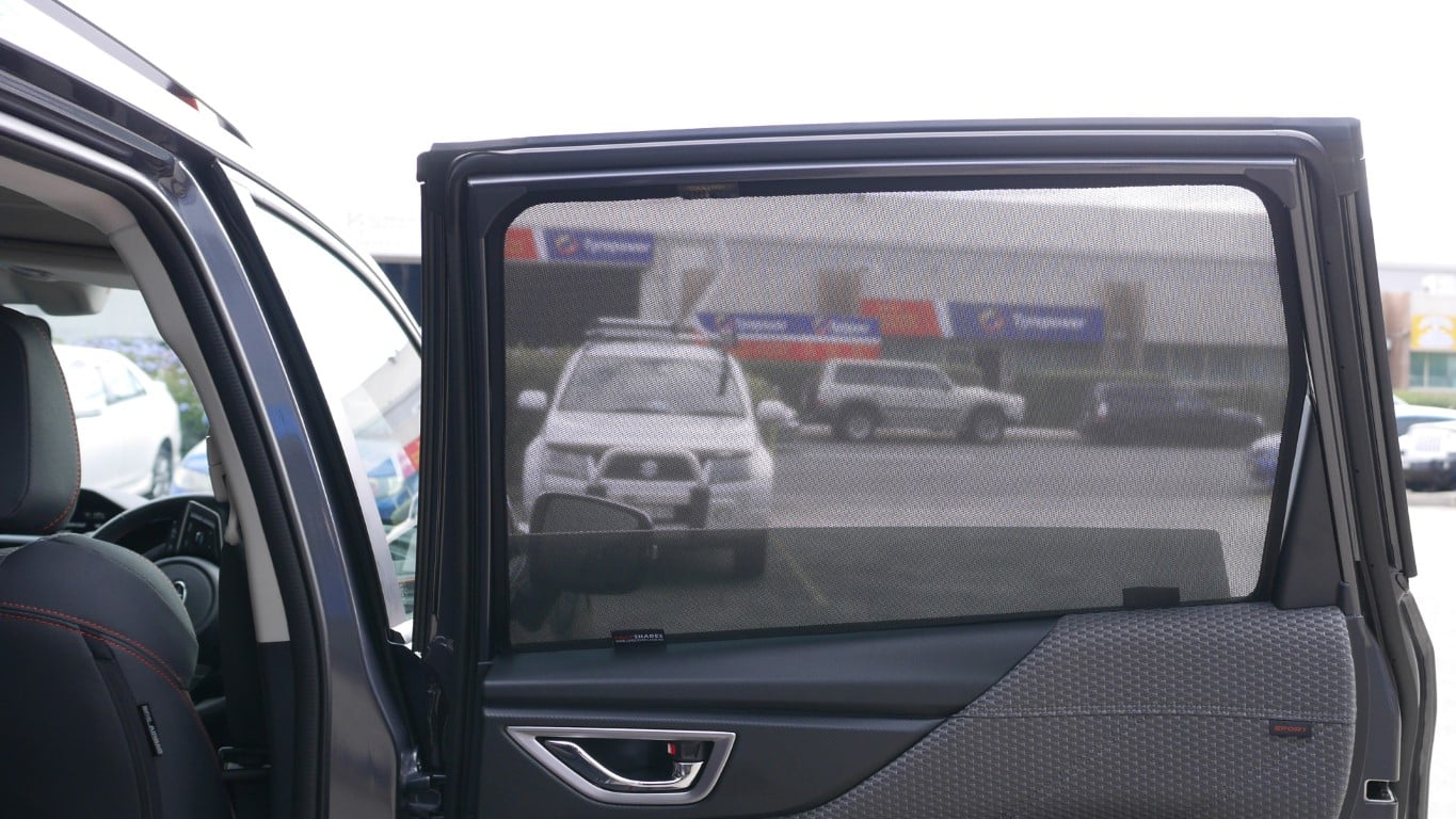 Subaru Forester 5th Generation Car Rear Window Snap Shades (SK; 2018 ...