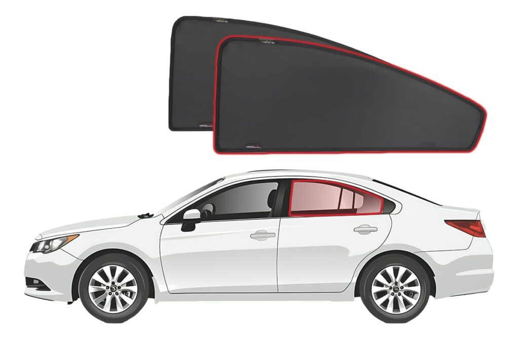 Subaru Liberty/Legacy Sedan 6th Generation Car Rear Window Snap Shades ...
