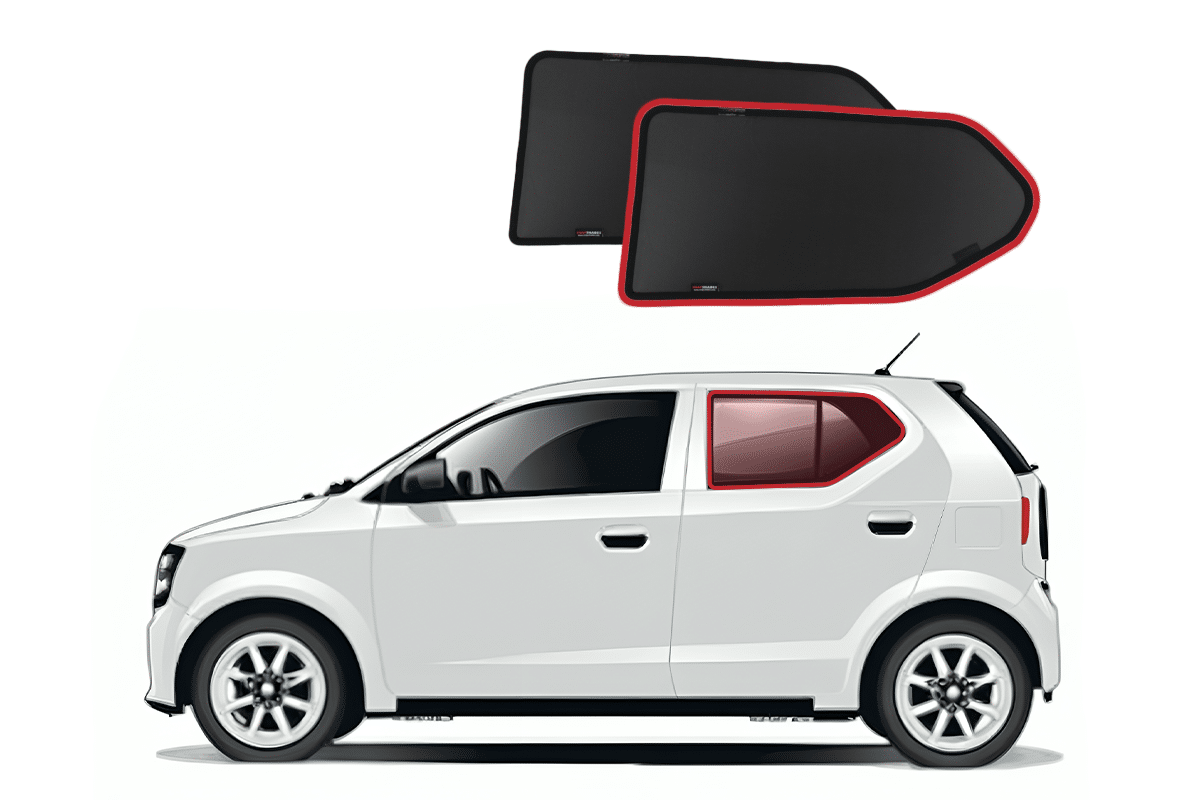 Suzuki Alto 8th Generation Car Rear Window Snap Shades (HA36S/V; 2014 ...