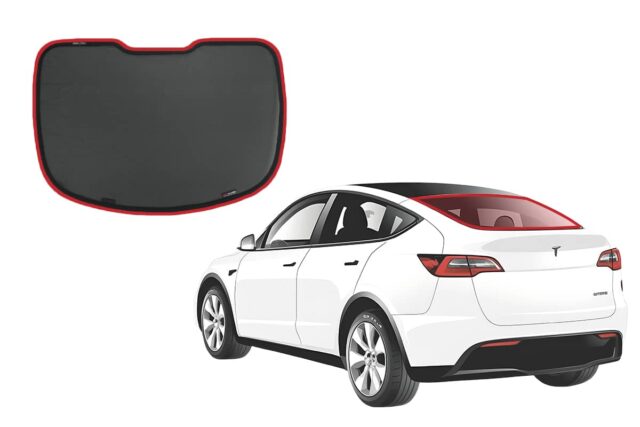 Tesla Model Y Rear Windscreen Snap Shades (2020-2024) - Roof Rack World