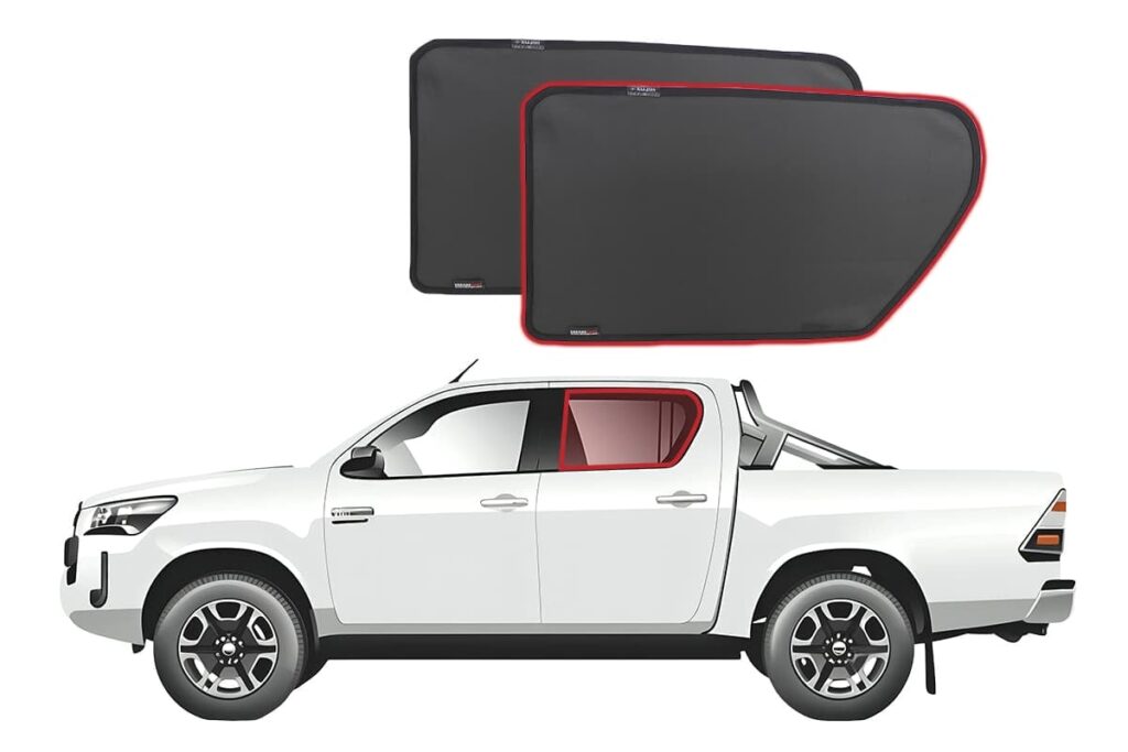 Toyota Hilux 8th Generation | TruckMasters OX Car Rear Window Snap ...