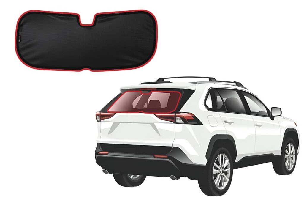 Toyota RAV4 5th Generation | Suzuki Across Rear Windscreen Snap Shades ...