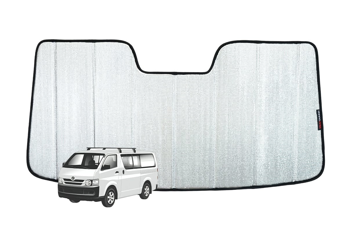 Toyota HiAce 5th Generation Front Windscreen Sun Snap Shades (H200 ...
