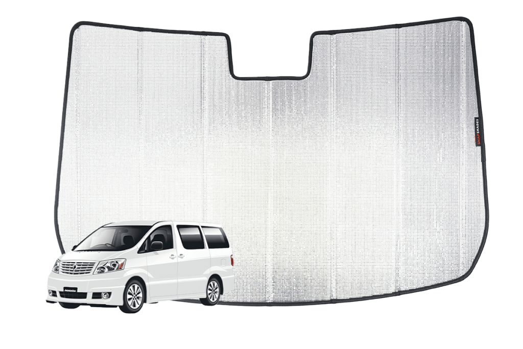 Toyota Alphard 1st Generation Front Windscreen Sun Snap Shades (AH10 ...