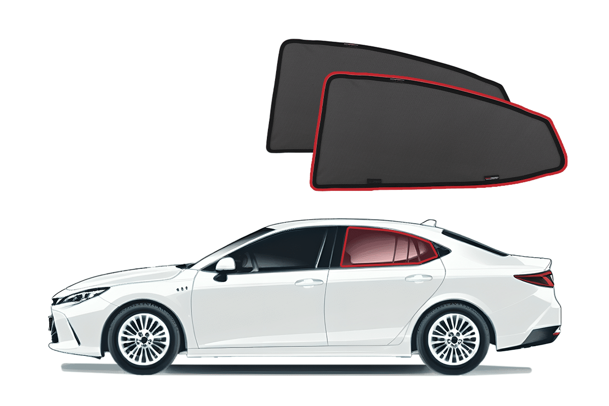 Toyota Camry Car Rear Window Snap Shades (XV80; 2023-Present) - Roof ...