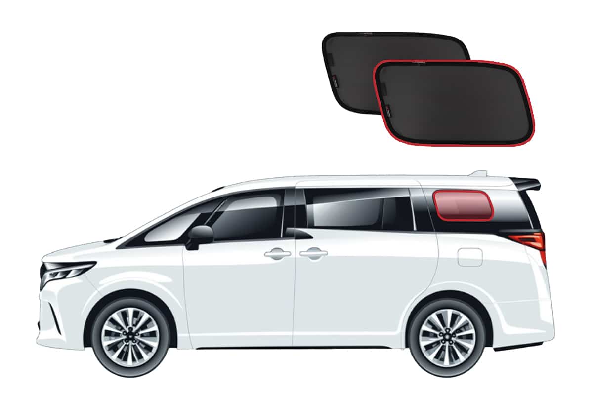 Toyota Alphard/Vellfire 4th Generation Port Window Snap Shades (AH40 ...