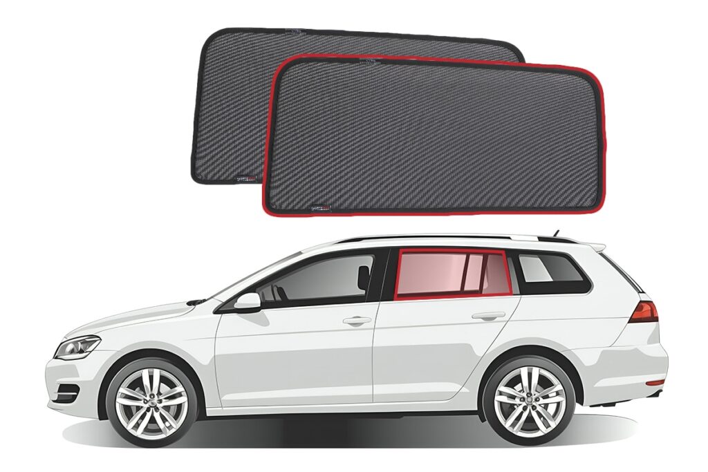 Volkswagen Golf Wagon 7th Generation Car Rear Window Snap Shades (MK7 ...
