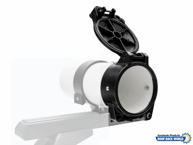 VAS 150mm Locking End Cap (1) Black (CLC150) - Roof Rack World