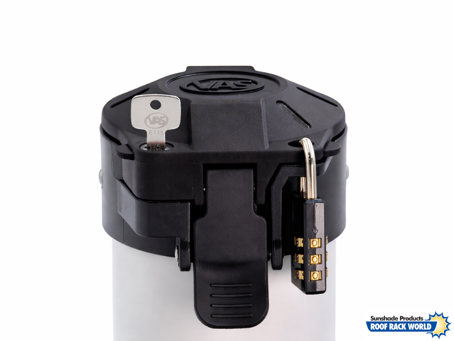 VAS 150mm Locking End Cap (1) Black (CLC150) - Roof Rack World